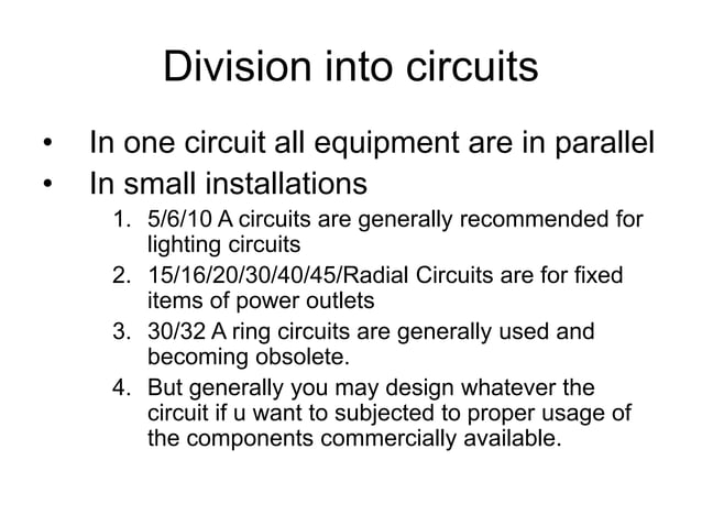 Design of Electrical Installation of Buildings.ppt