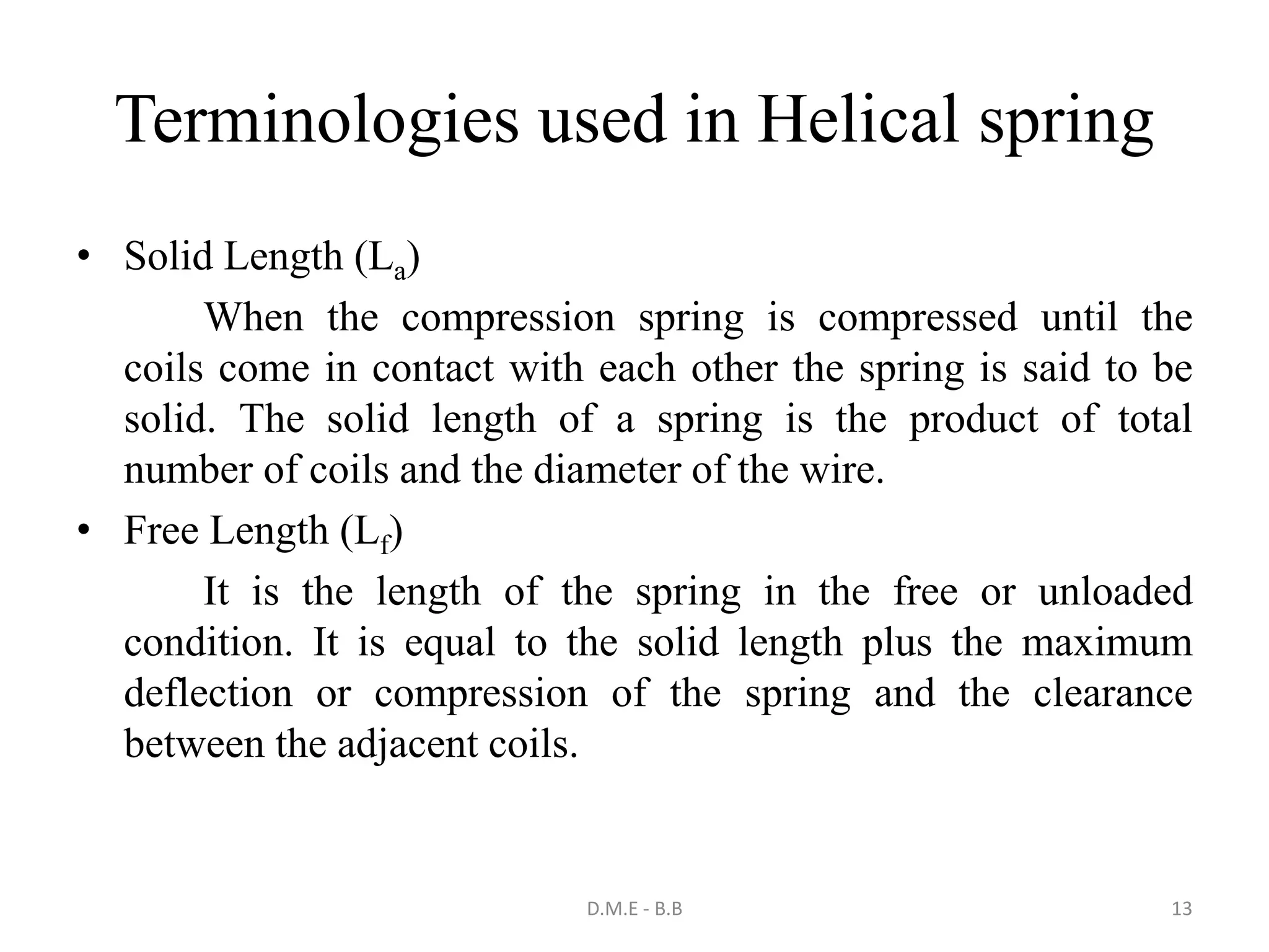 Design of energy storing elements and engine components | PPTX