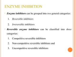 Design of enzyme inhibitors as drugs | PPT