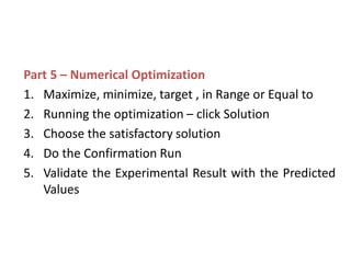 Design of Experiment | PDF