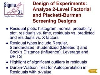 Design of experiments | PDF