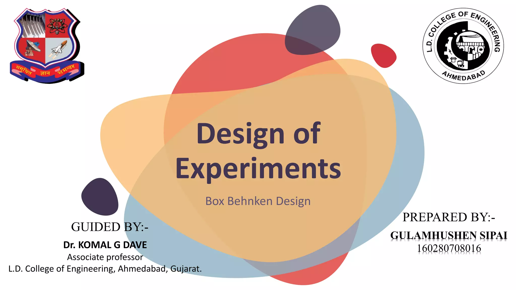 Design of experiments-Box behnken design | PDF