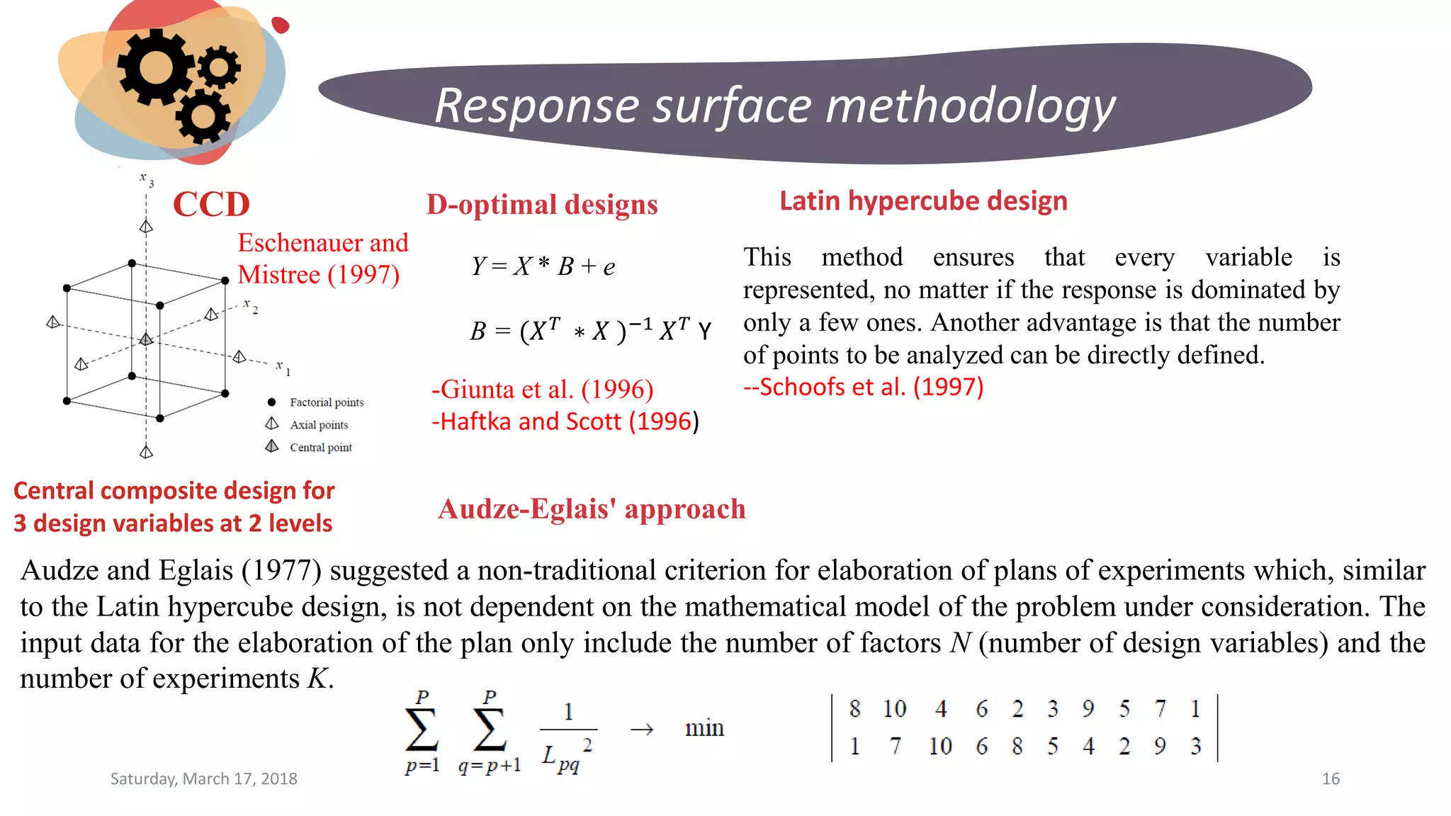 Design of experiments-Box behnken design | PDF