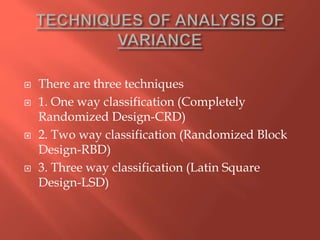 Design of experiments | PPTX