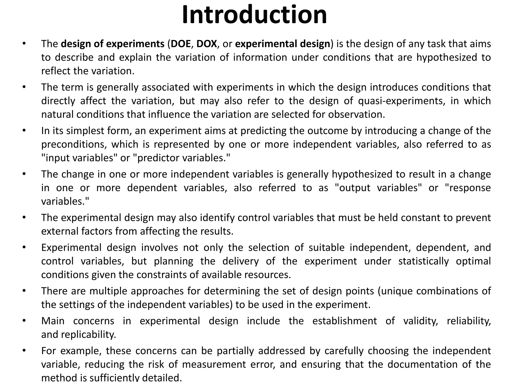 Design of experiments BY Minitab | PPTX