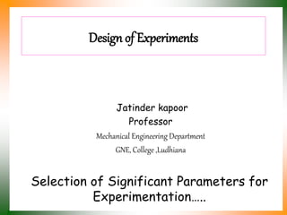 design of experiments.ppt