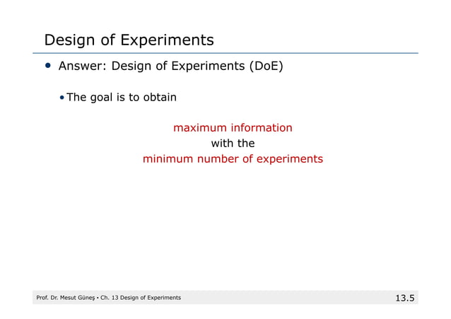 Design of experiments .pdf | Computer Networking | Computing
