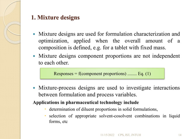 Design of Experiments (DOE) | PPTX