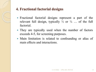 Design of Experiments (DOE) | PPTX