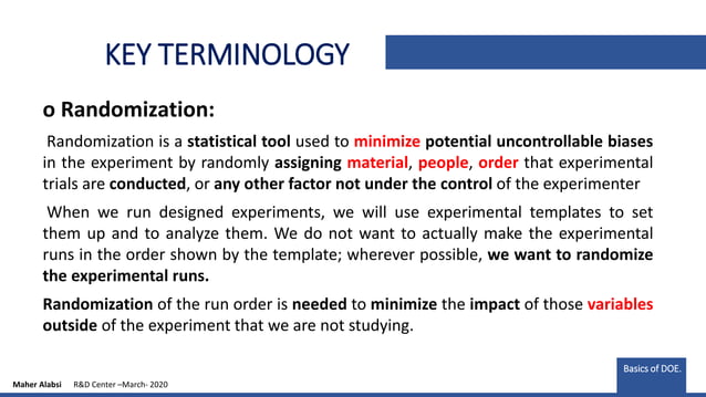 Design of experiments formulation development exploring the best practices (doe) | PPTX