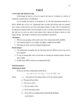 Design of experiments( | DOC