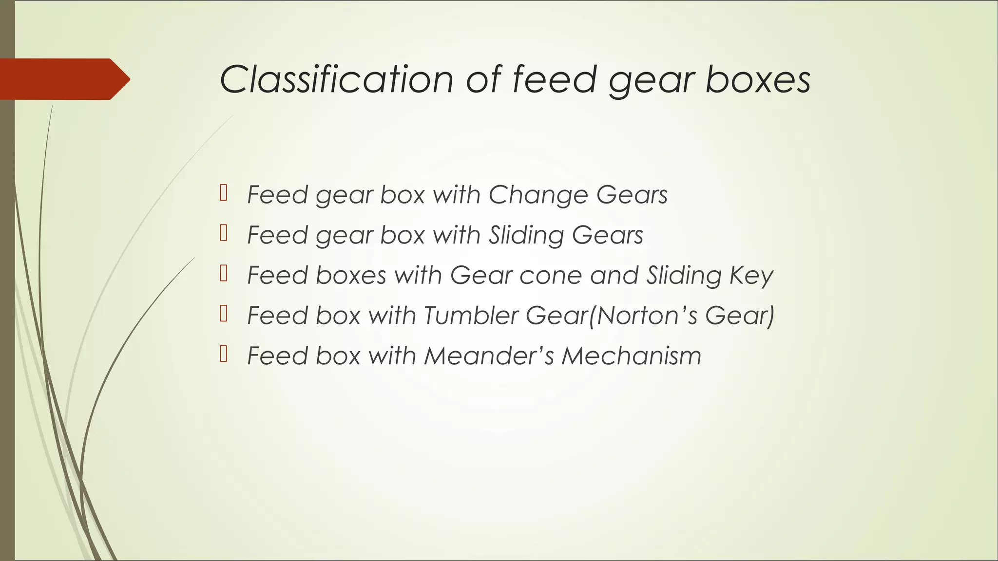 Design of feed gear box 1475220748570 | PPT