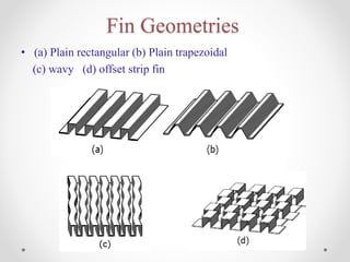 Design of fin plate heat exchanger | PDF