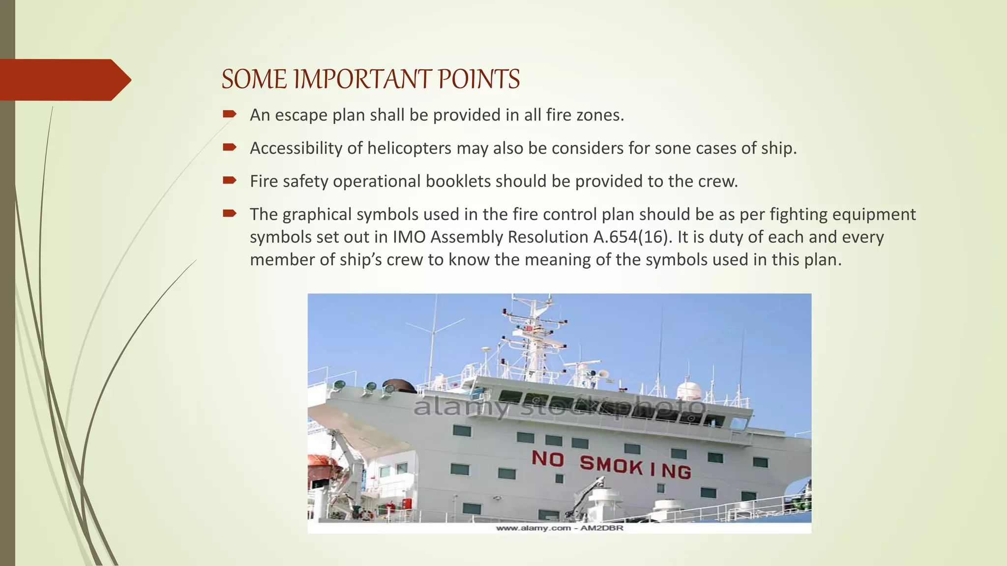 Fire Fighting system on ship | PPTX