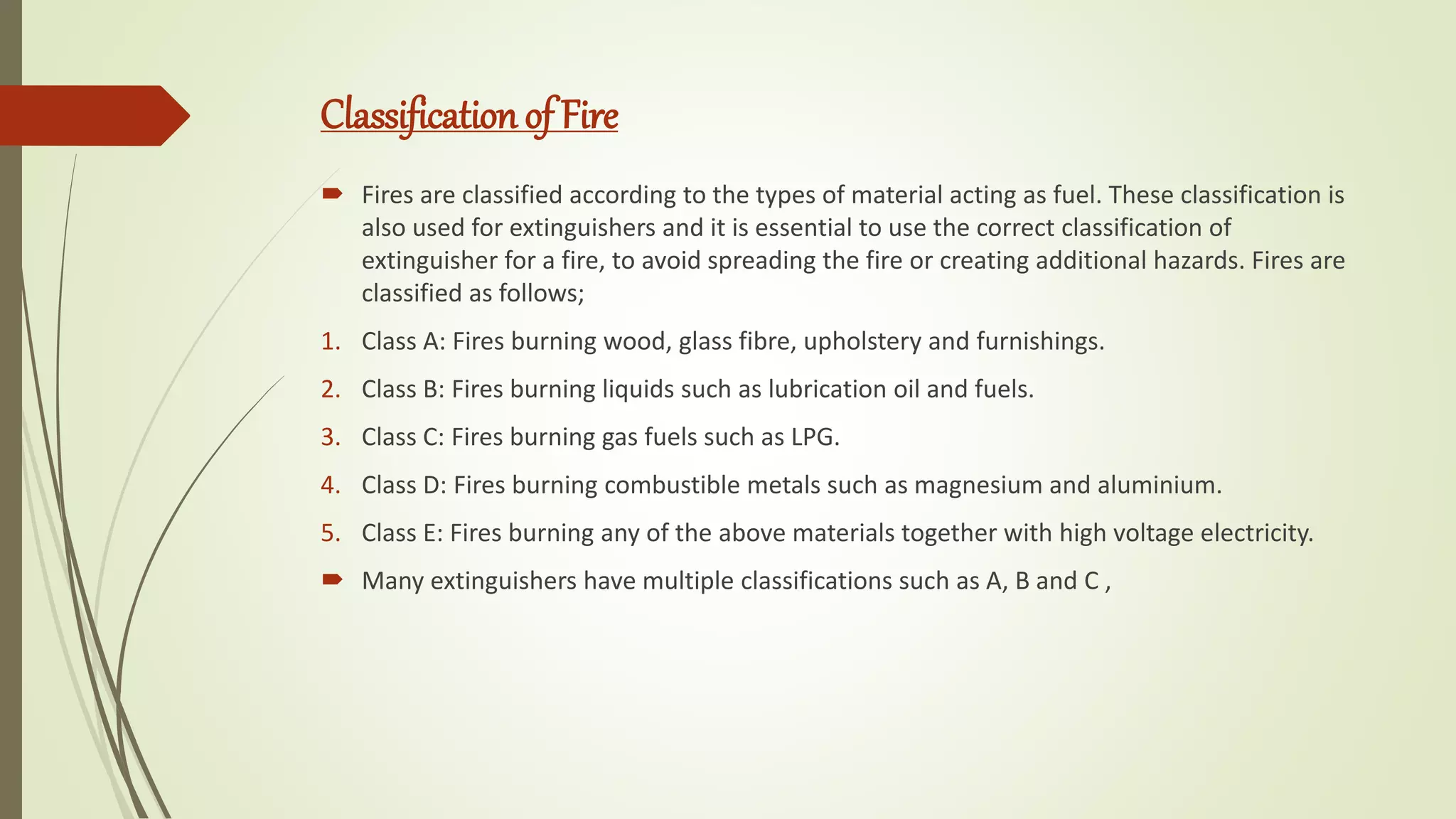 Fire Fighting system on ship | PPTX