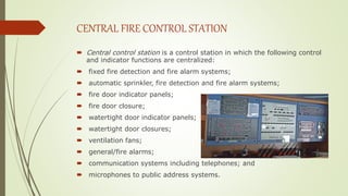 Fire Fighting system on ship | PPTX