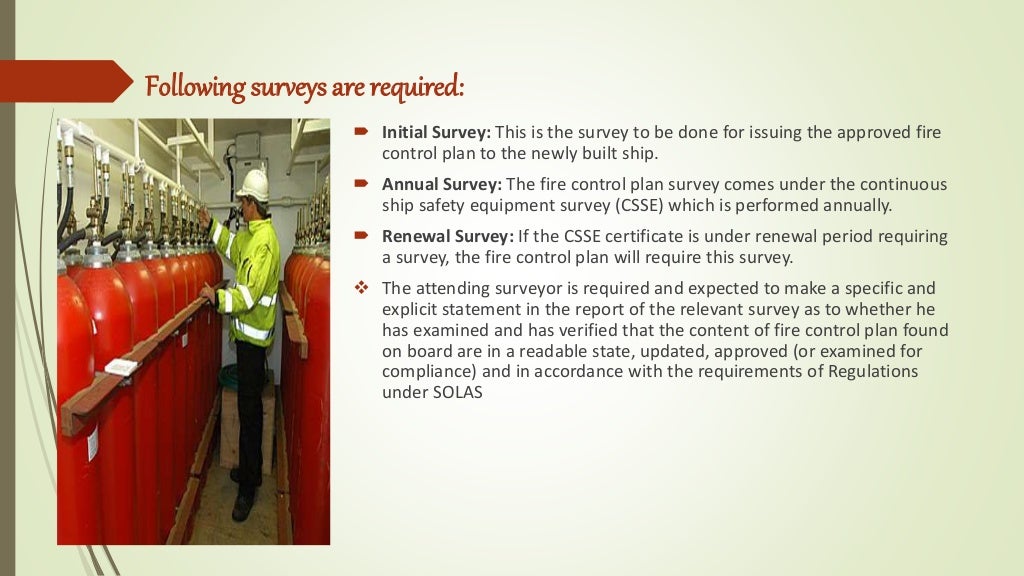 Fire Fighting system on ship