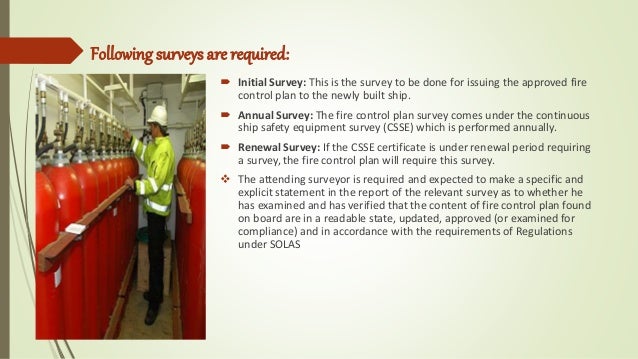 Fire Fighting system on ship