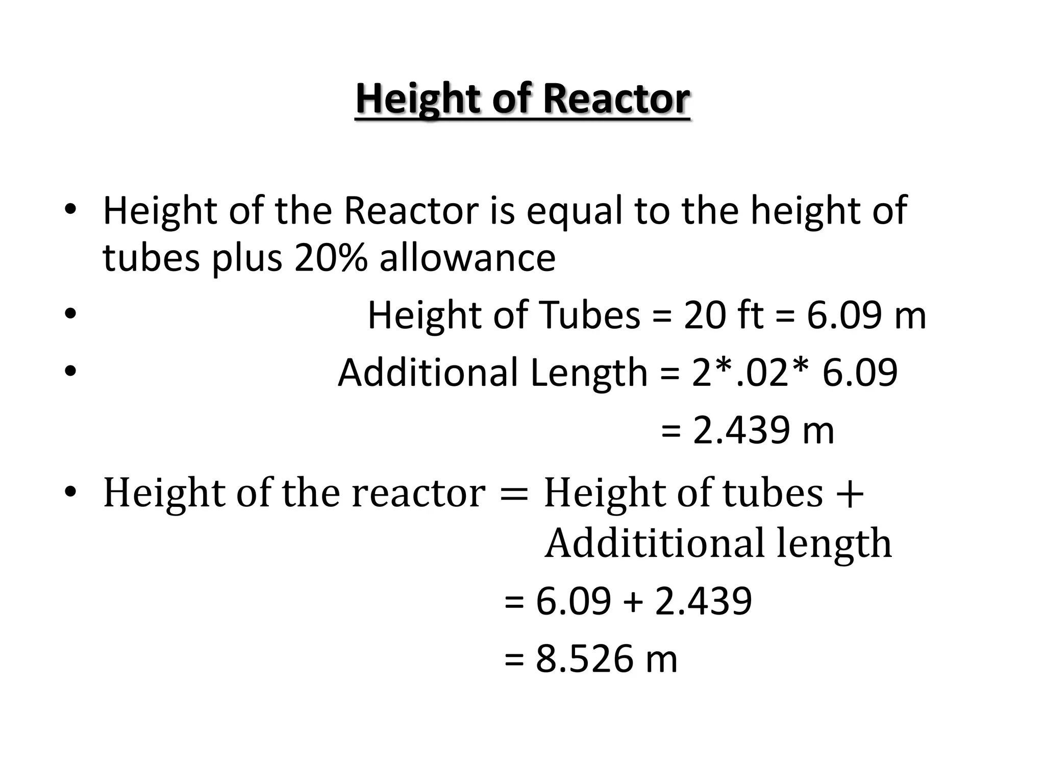 Design of fischer tropsh reactor zbj -ppt file | PPTX | Chemistry | Science