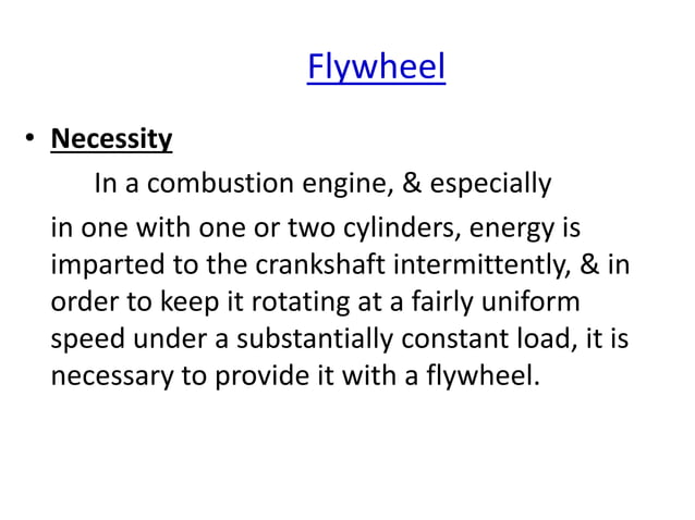 DEsign of Flywheel new.ppt