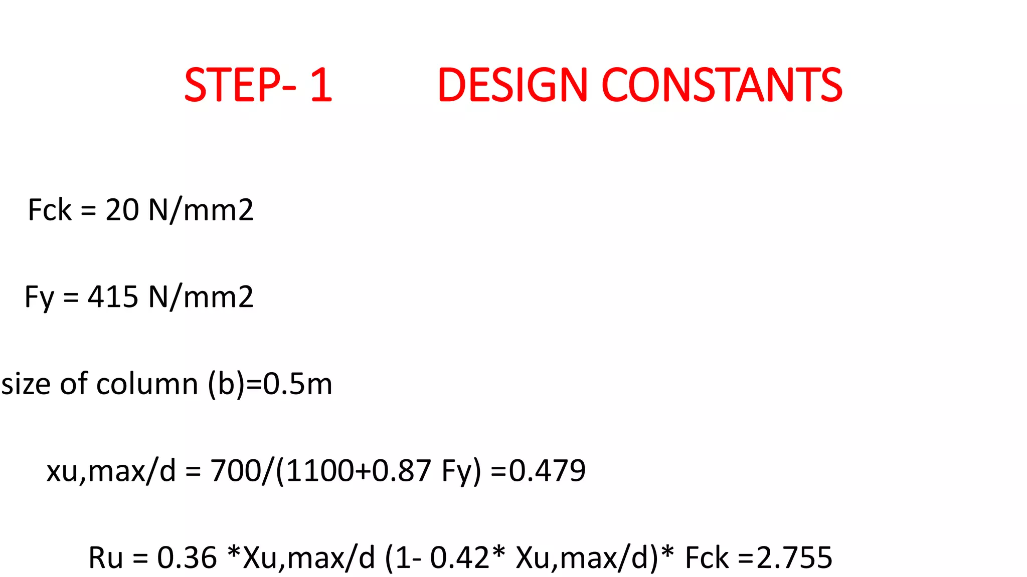 Design of footing | PPTX