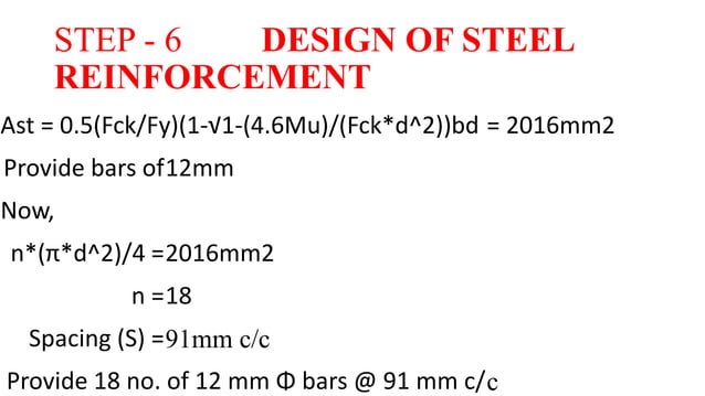 Design of footing | PPTX
