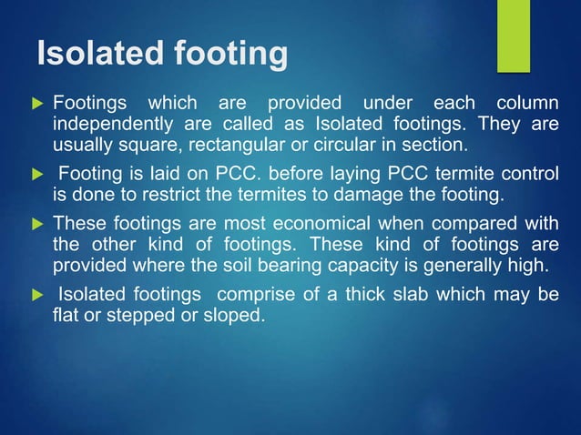 DESIGN OF FOOTINGS.pptx | Civil Engineering Industry | Industries