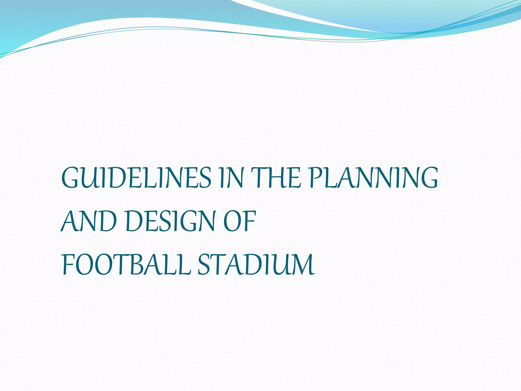 Design of Football Stadium - Design Project for Civil Engineers | PPTX ...