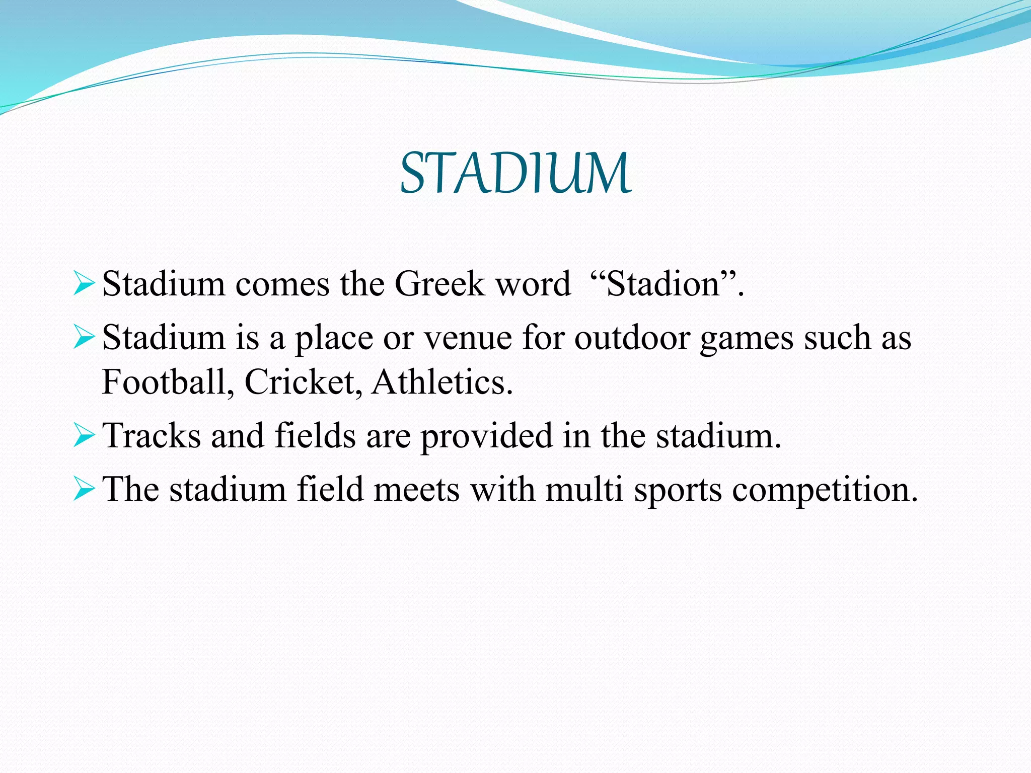 Design of Football Stadium - Design Project for Civil Engineers | PPTX ...