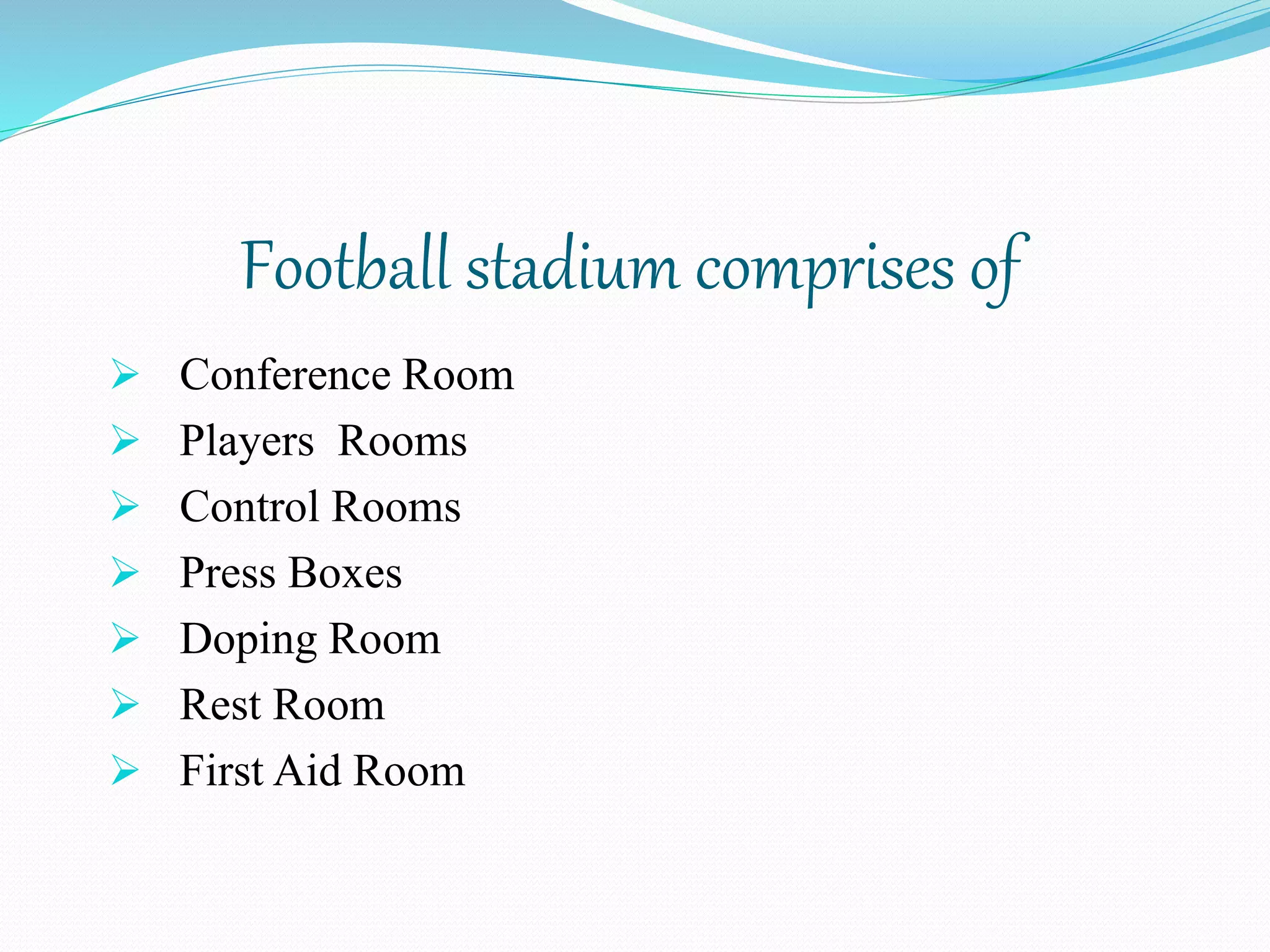 Design of Football Stadium - Design Project for Civil Engineers | PPTX