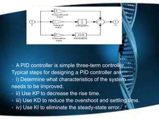 Design of fuzzzy pid controller for bldc motor | PPTX