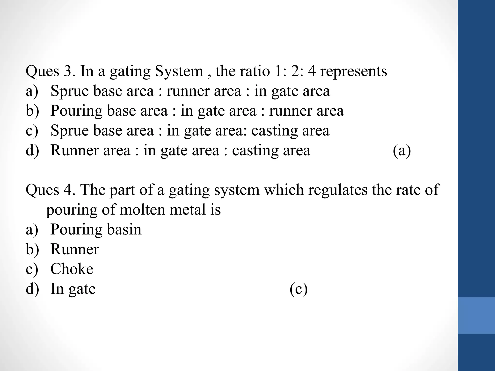 Design of gating system | PPTX