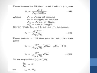 Design of gating system | PPTX