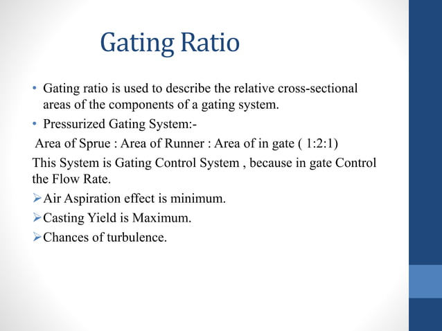 Design of gating system | PPTX