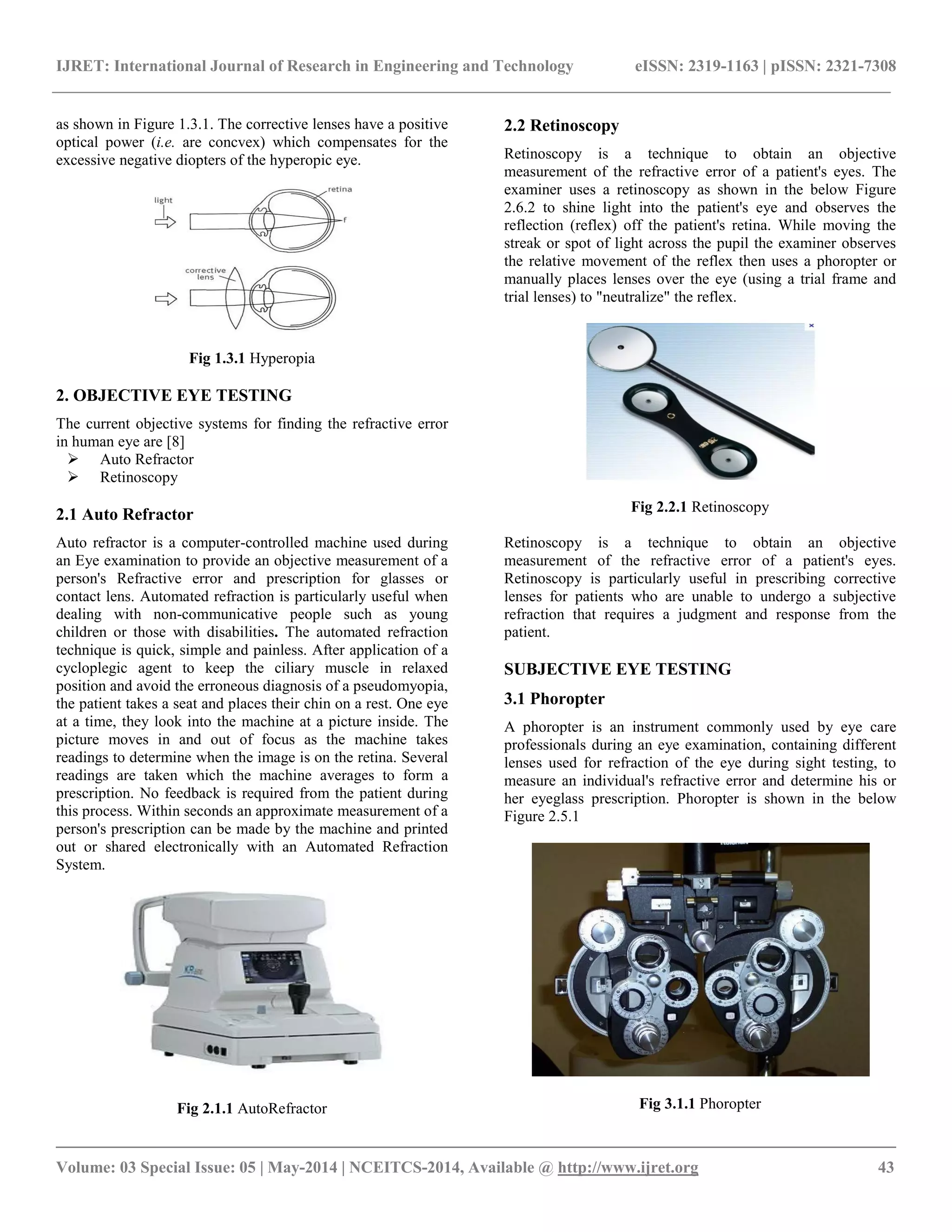Design Of Gaussian Spatial Filter To Determine The Amount Of Refraction