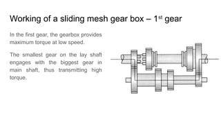 Design of Transmission System- GEAR BOX | PPT