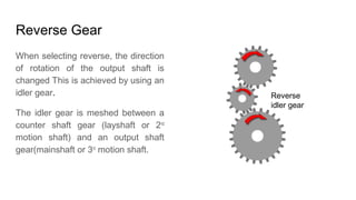 Design of Transmission System- GEAR BOX | PPT