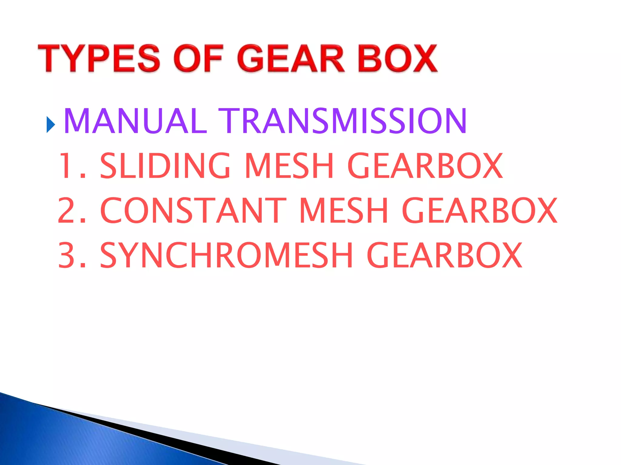 Design of GEAR BOX.ppt