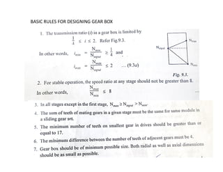 Design of gear box easy approach | PDF