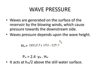 Design of gravity dams | PPTX