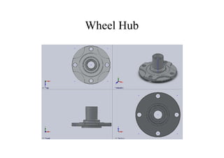 Design of half shaft and wheel hub assembly for racing car | PDF