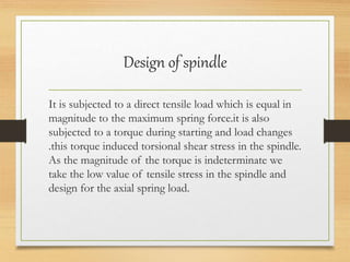 Design of hartnell governor | PPTX
