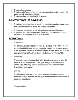 Design of hartnell governor | DOCX