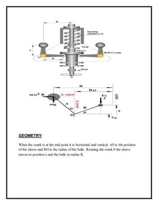 Design of hartnell governor | DOCX