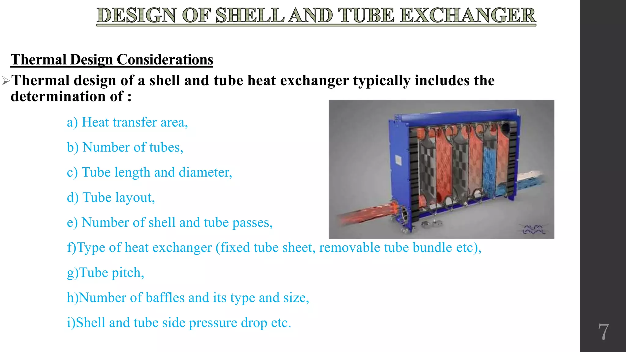 Functional Design of Heat Exchanger | PPTX