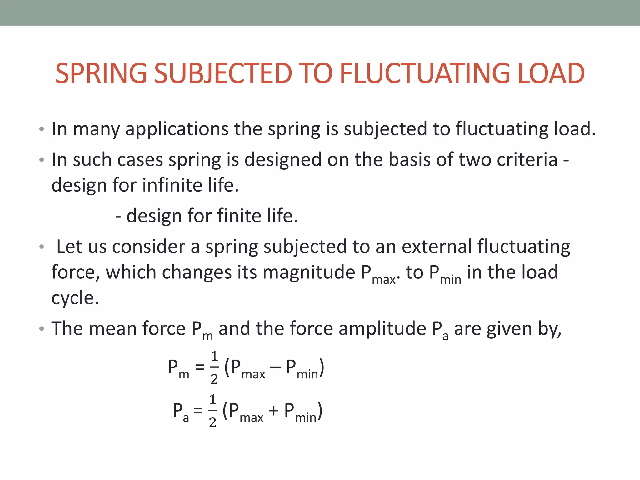 Design of helical spring | PPTX