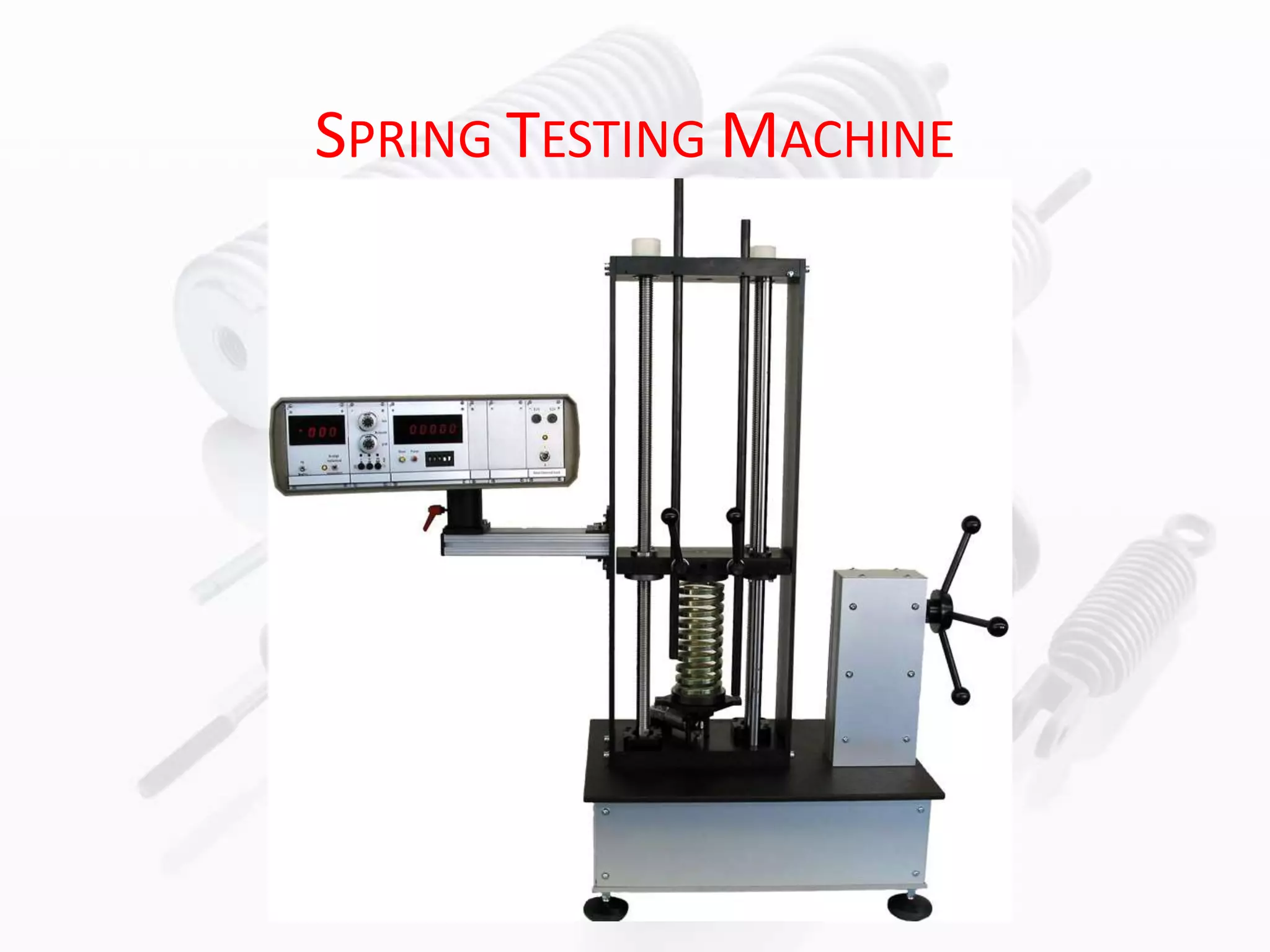 Design Of Helical Spring Against Static Loading Pptx Physics Science