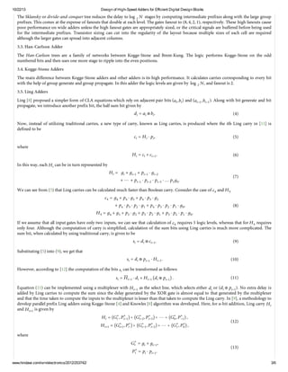 Design of high speed adders for efficient digital design blocks | PDF | Programming Languages ...