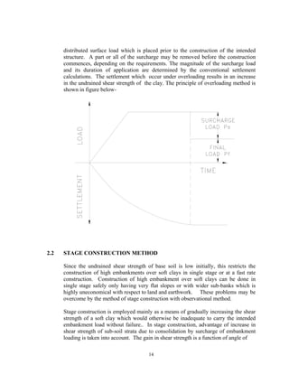 Design of high embankment official report | PDF