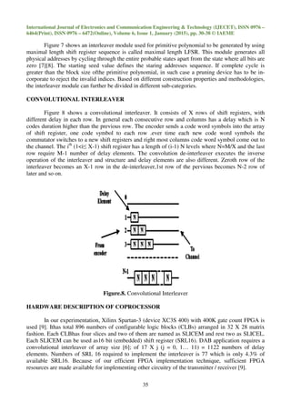 Design of high speed reconfigurable coprocessor for interleaver and de interleaver operations | PDF